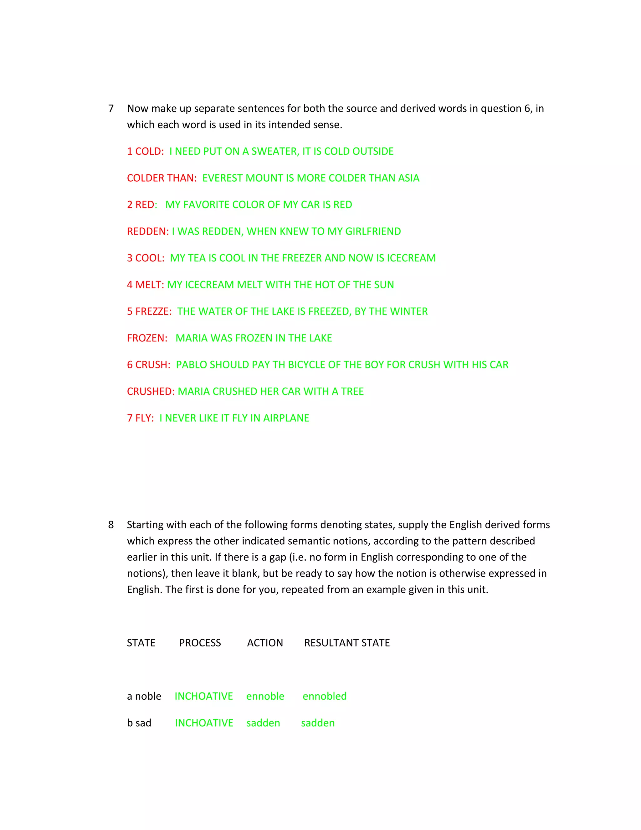 Semnatics unit 12 and 19 | DOC