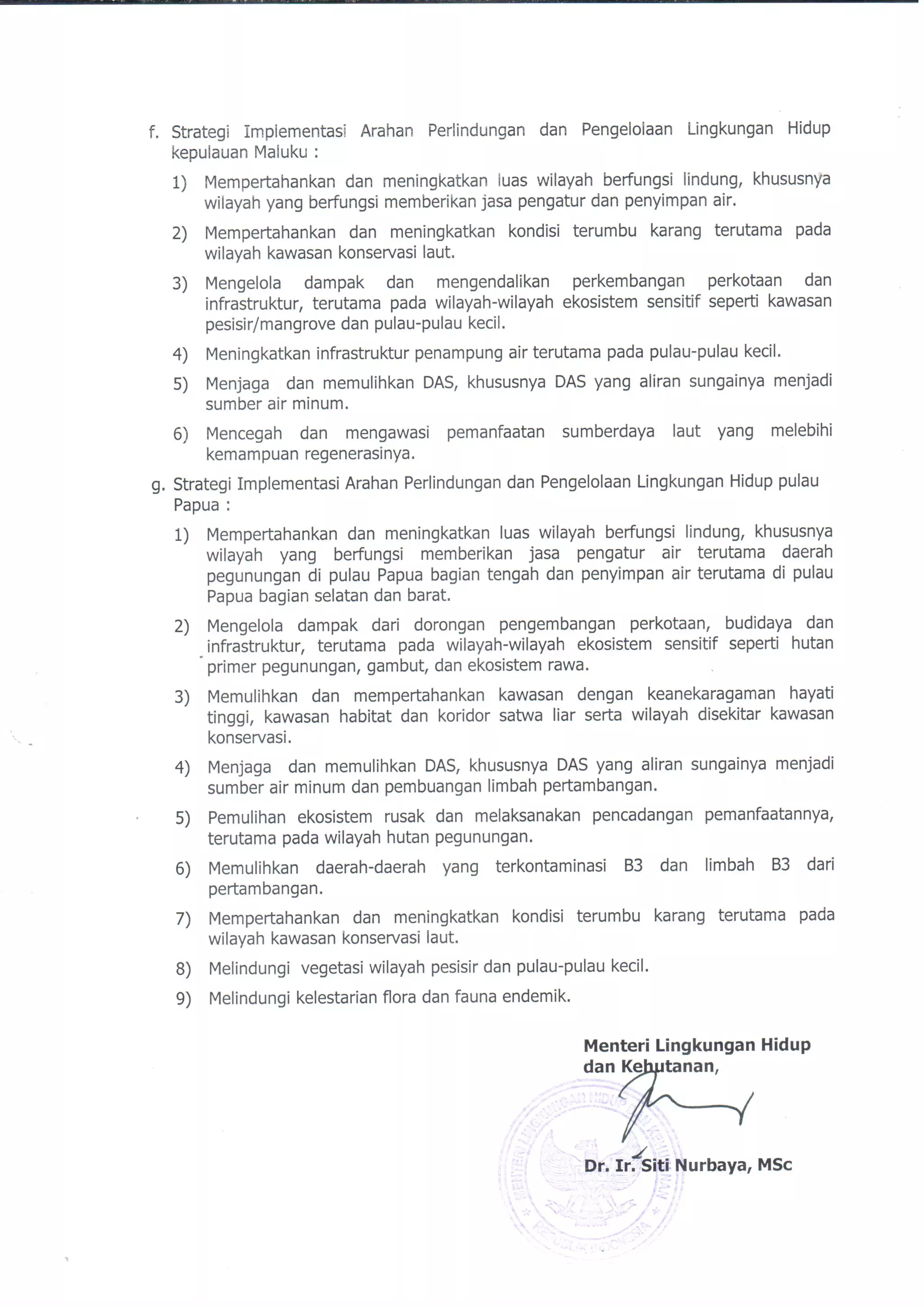 SE.5/MENLHK/PKTL/PLA.3/11/2016 - Penyusunan RPPLH Daerah | PDF