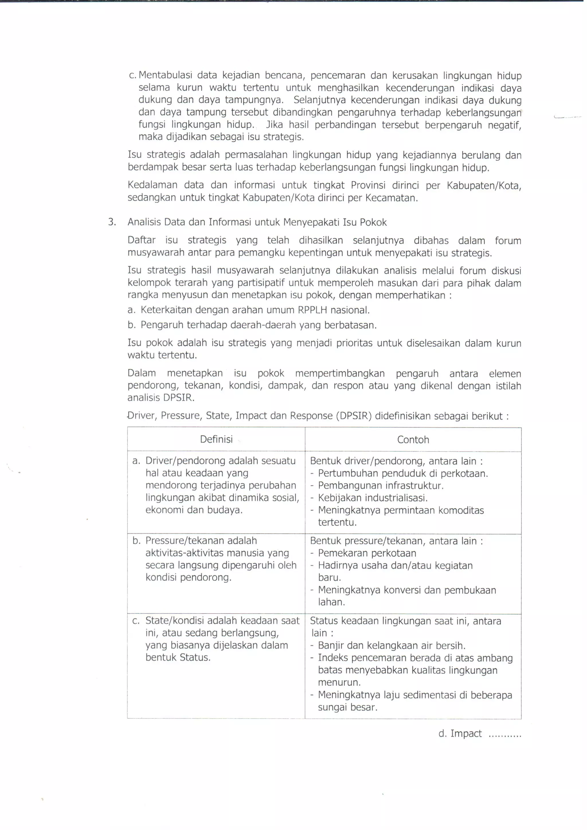 SE.5/MENLHK/PKTL/PLA.3/11/2016 - Penyusunan RPPLH Daerah | PDF