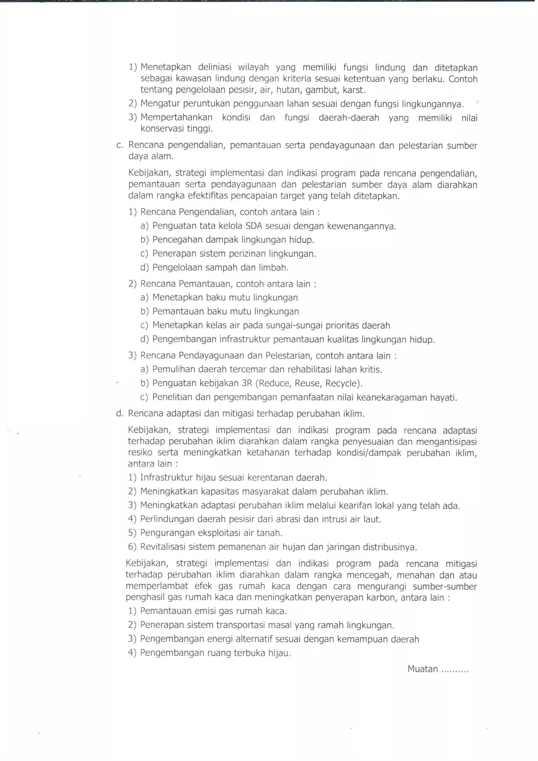 SE.5/MENLHK/PKTL/PLA.3/11/2016 - Penyusunan RPPLH Daerah | PDF