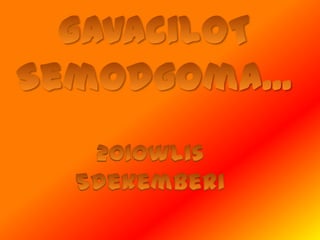 ,,Semodgomis zeimi" me-60 sajaro skolis II-1 klasi. ped: maiko ...