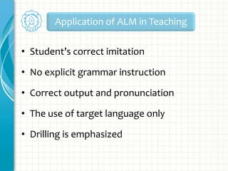Seminar on Language Teaching-ALM | PPT