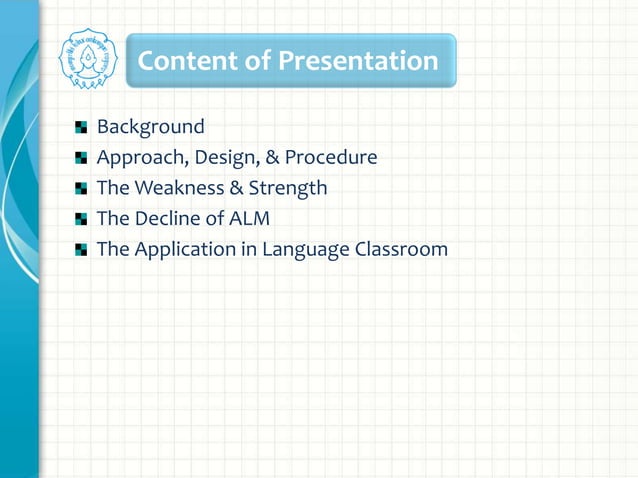 Seminar on Language Teaching-ALM | PPT