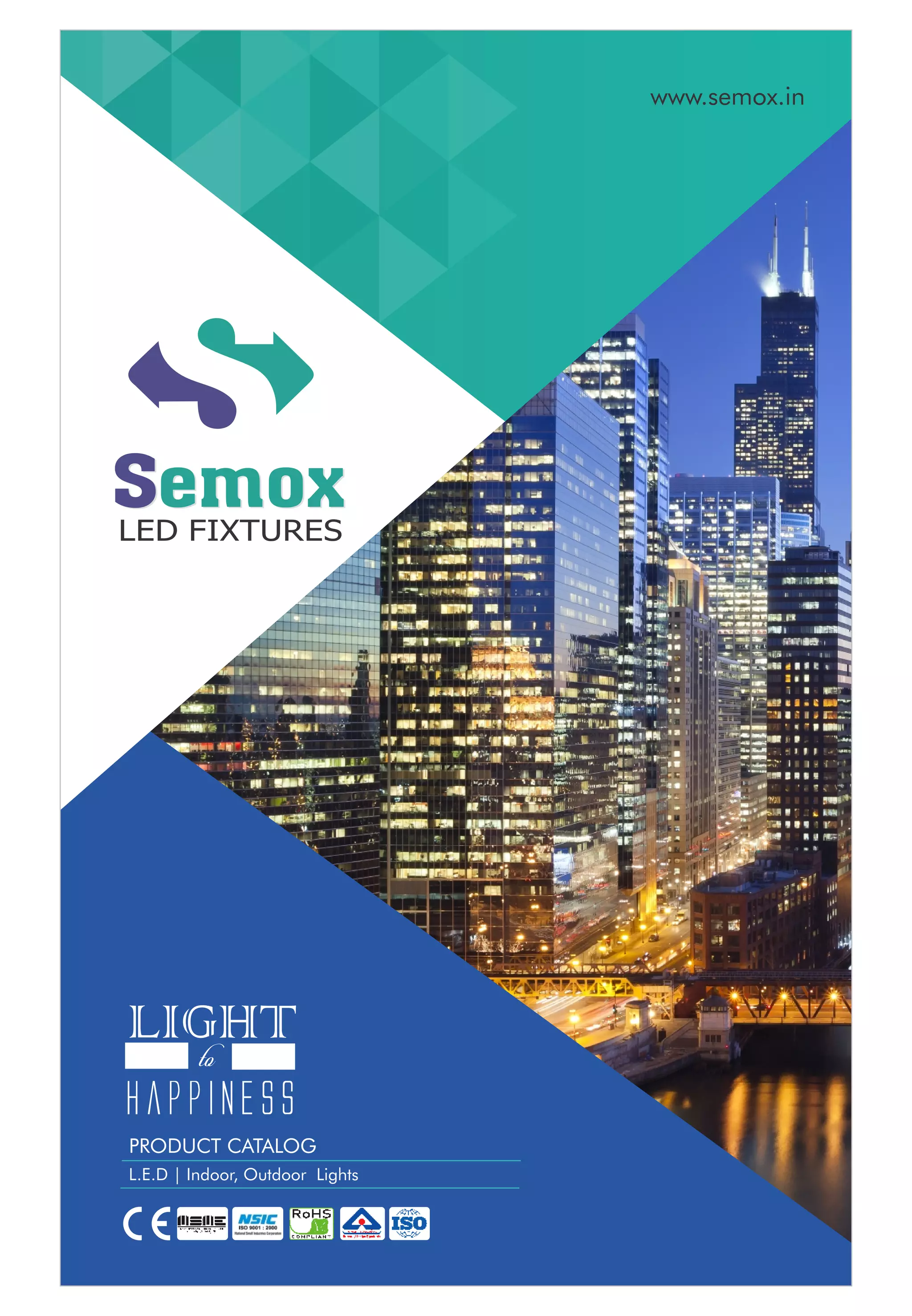 Semox Led Fixtures - Led Light Manufacturers Company In Delhi, India | PDF
