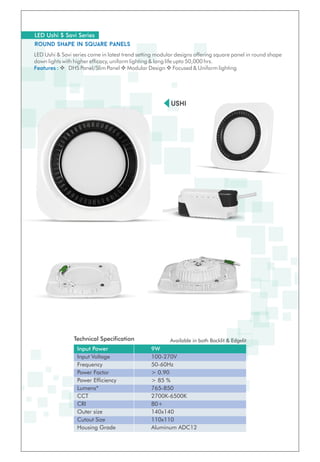 Semox Led Fixtures - Led Light Manufacturers Company In Delhi, India | PDF
