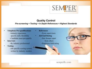Semper Presentation | PPT