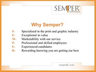 Semper Presentation | PPT