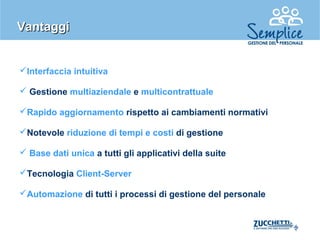 Soluzioni di gestione del personale per le PMI? Con Zucchetti è Semplice! | PPT