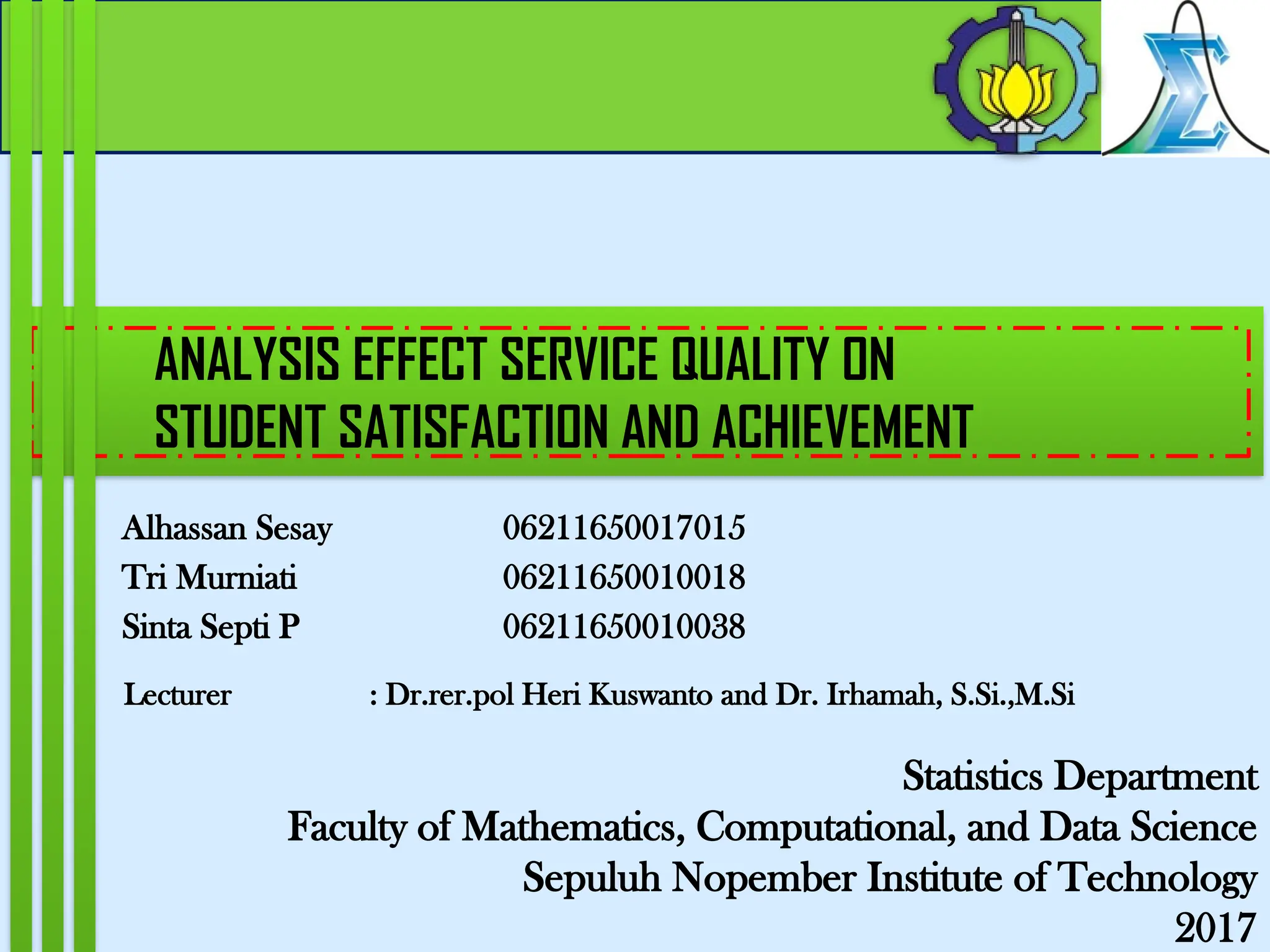SEMPLS Data Analysis power point tugas akhir semester | PPTX
