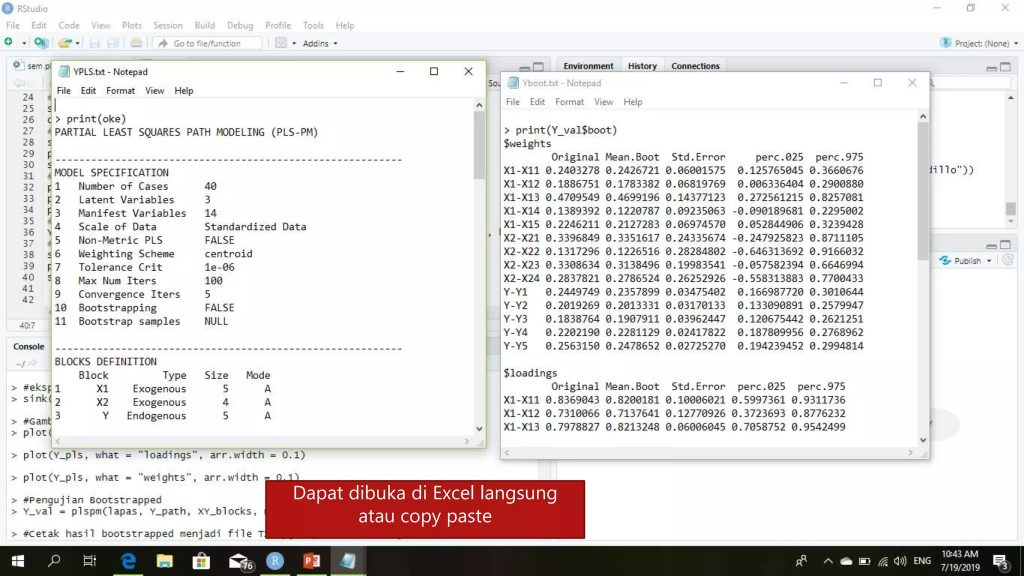 Sem PLS dengan PLSPM dalam R | PPT