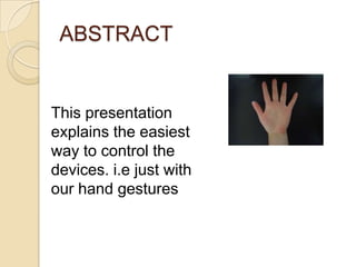 hand gestures | PPT
