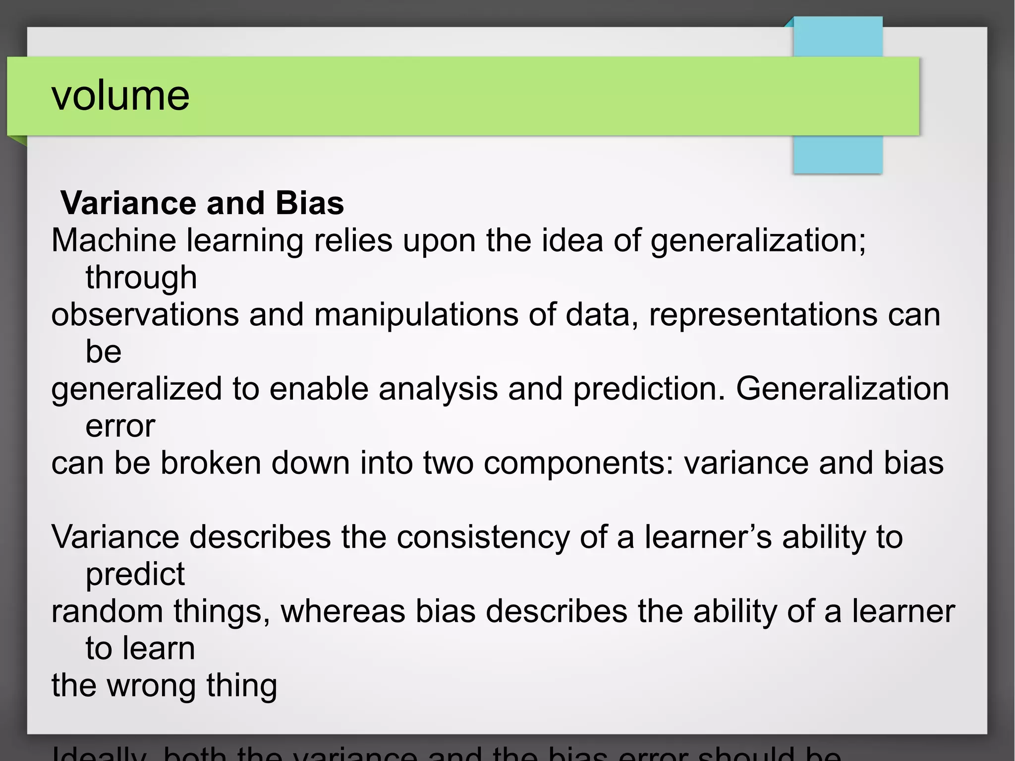 Machine learning with Big Data power point presentation | PPT