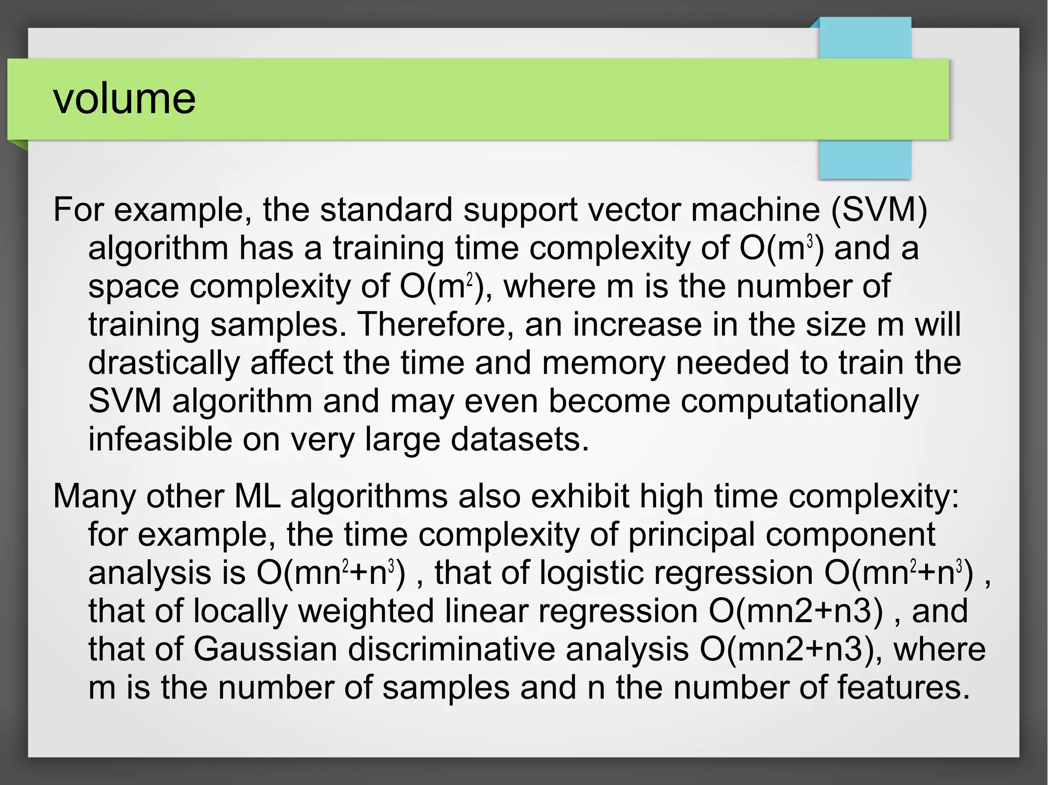 Machine learning with Big Data power point presentation | PPT