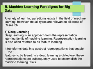 Machine learning with Big Data power point presentation | PPT