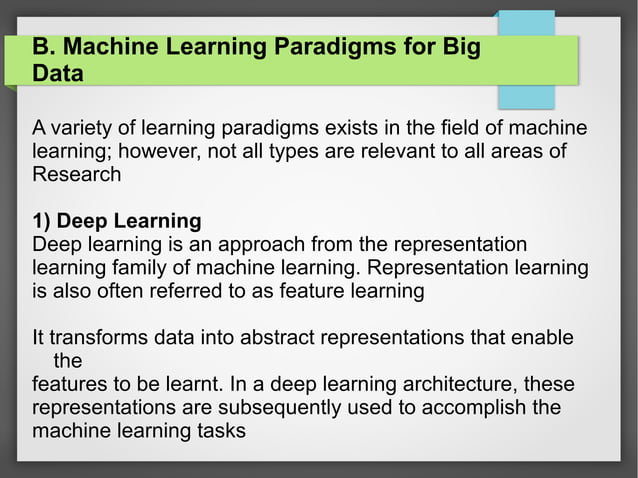 Machine learning with Big Data power point presentation | PPT ...