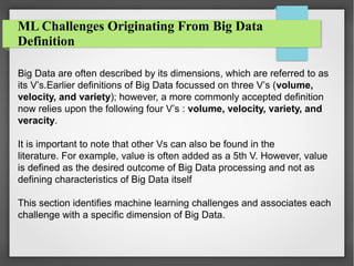 Machine learning with Big Data power point presentation | PPT