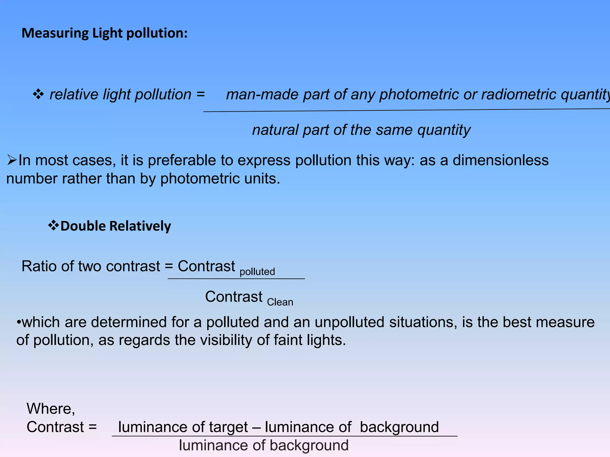 Light pollution:A detailed study on effects of Artificial Lights At ...