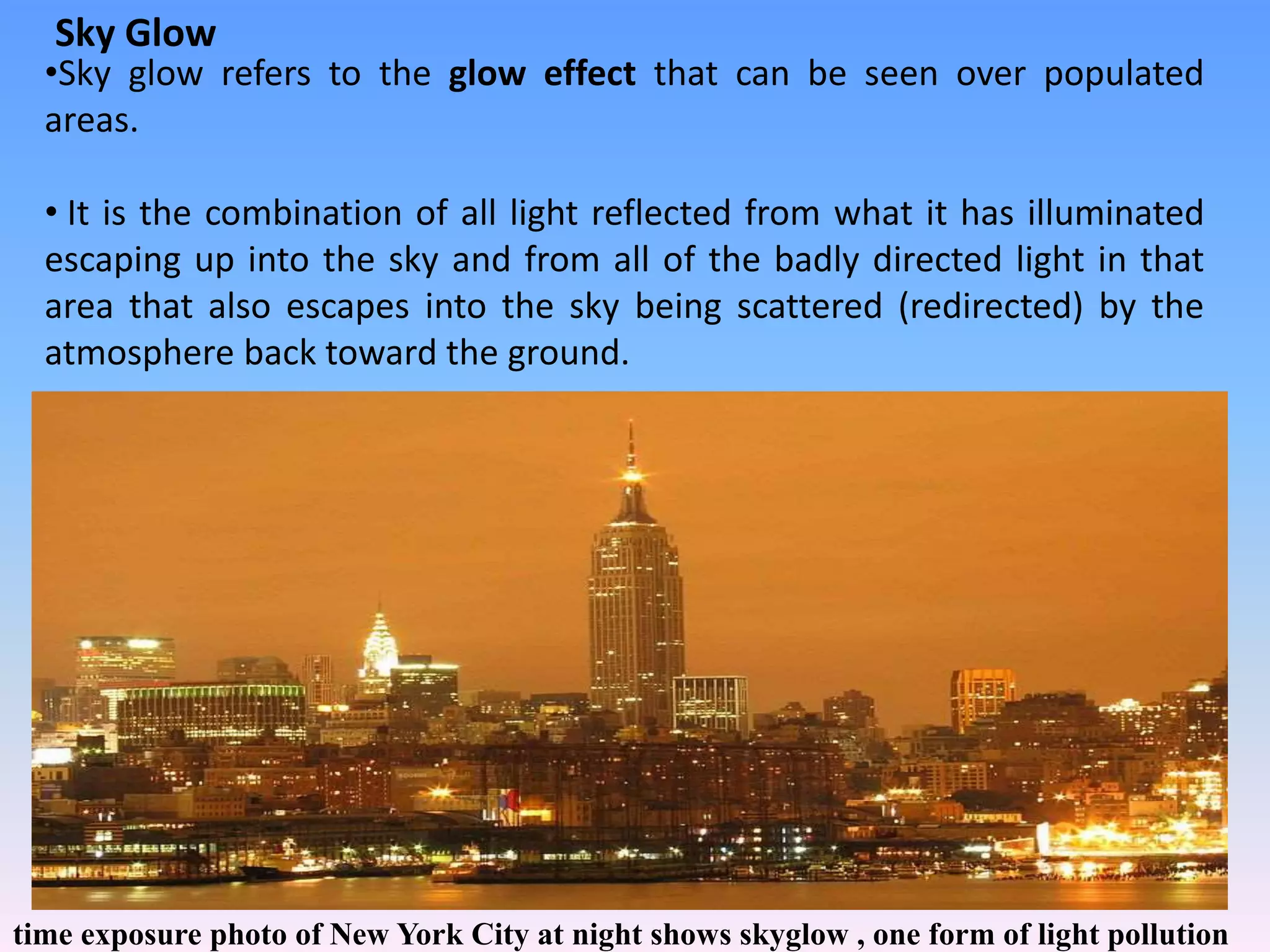 Light pollution:A detailed study on effects of Artificial Lights At ...
