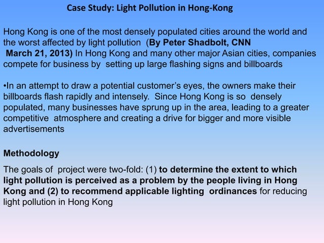 Light pollution:A detailed study on effects of Artificial Lights At Night | PPTX | Endocrine and ...