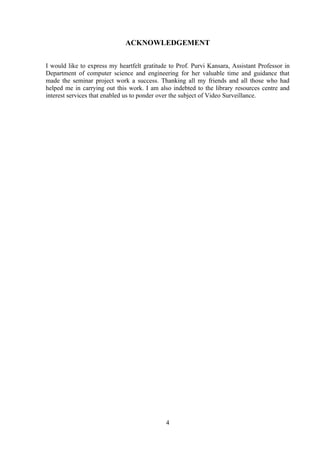 Video Surveillance Report | DOC
