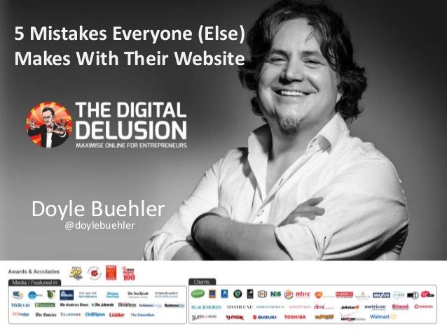 5 Mistakes Everyone else Makes WIth Their Website Doyle Buehler 5-mistakes-everyone-else-makes-with-their-website-doyle-buehler