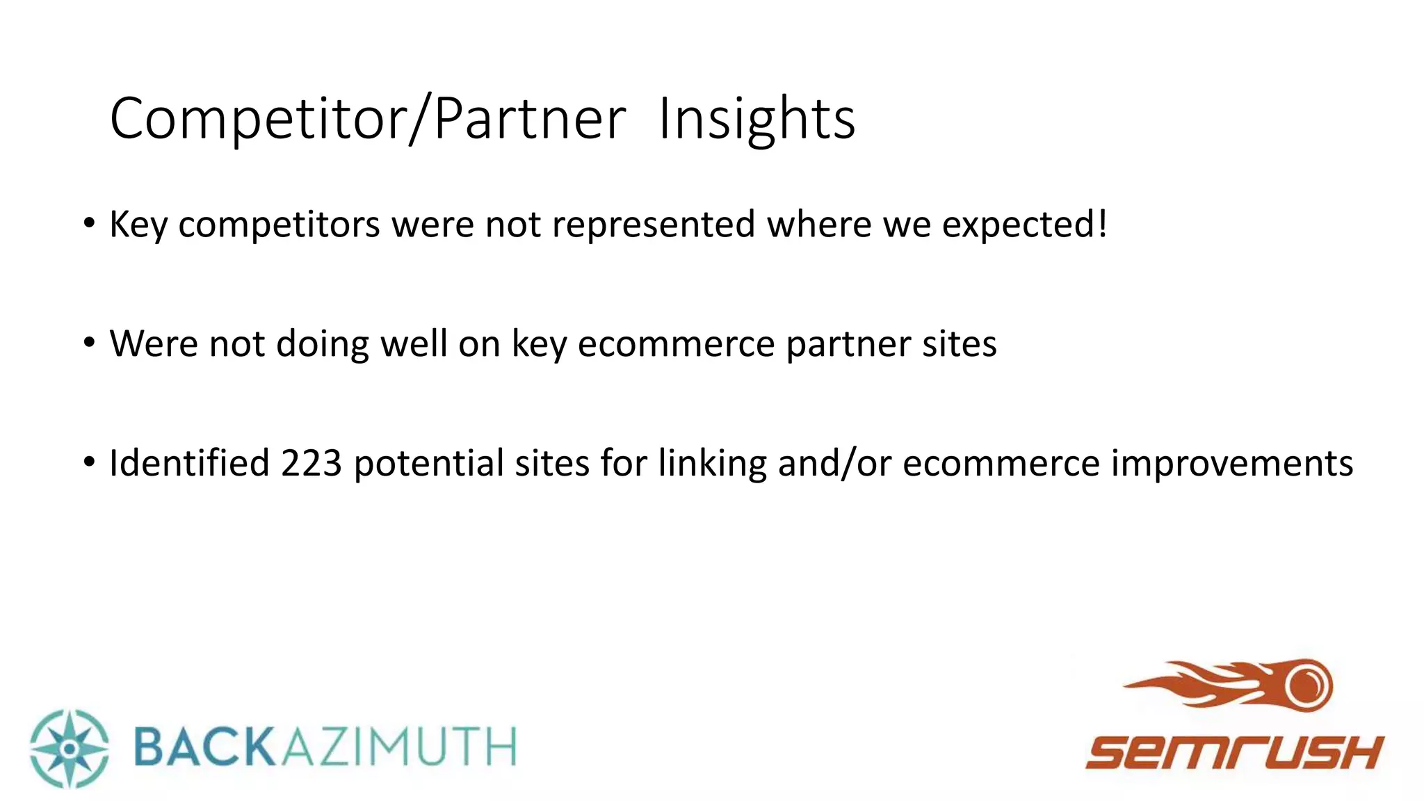 Bill Hunt — How to Hack Competitors' Marketing Strategies using Non ...