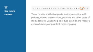 SEMrush blog design guidelines | PDF