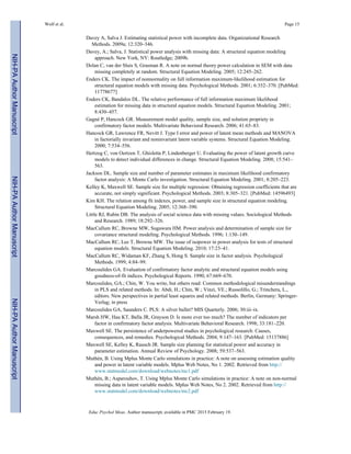 Sem sample size | PDF