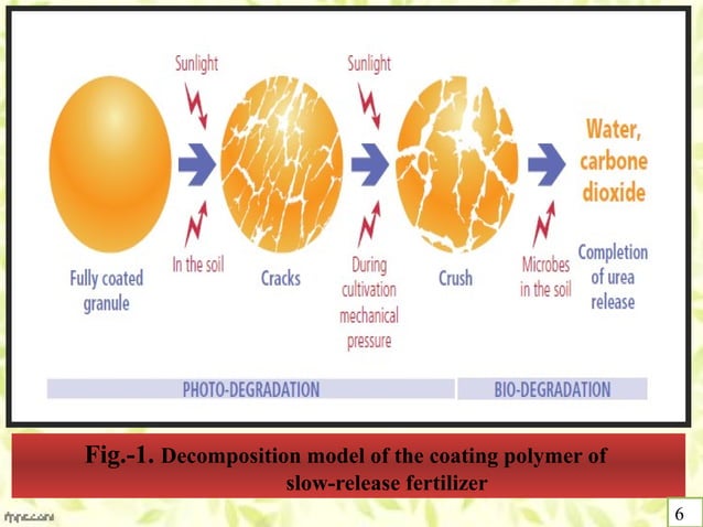 slow release fertilizer in crop production | PPT | Chemistry | Science
