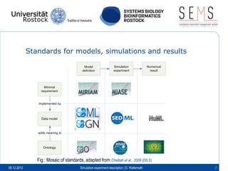Simulation experiment descriptions and management | PDF