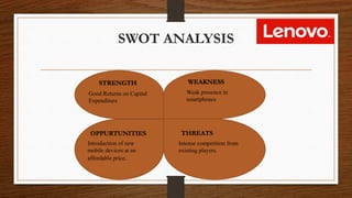 Lenovo Laptop and Consumer Durables | PPT