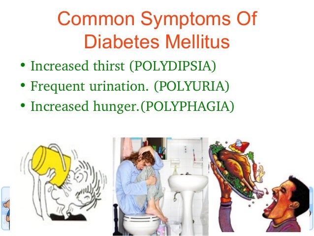 Sem symptoms and signs of diabetes