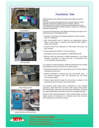 SEM Test Development Center | PDF