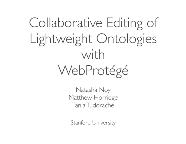 Semtech web-protege-tutorial | PDF