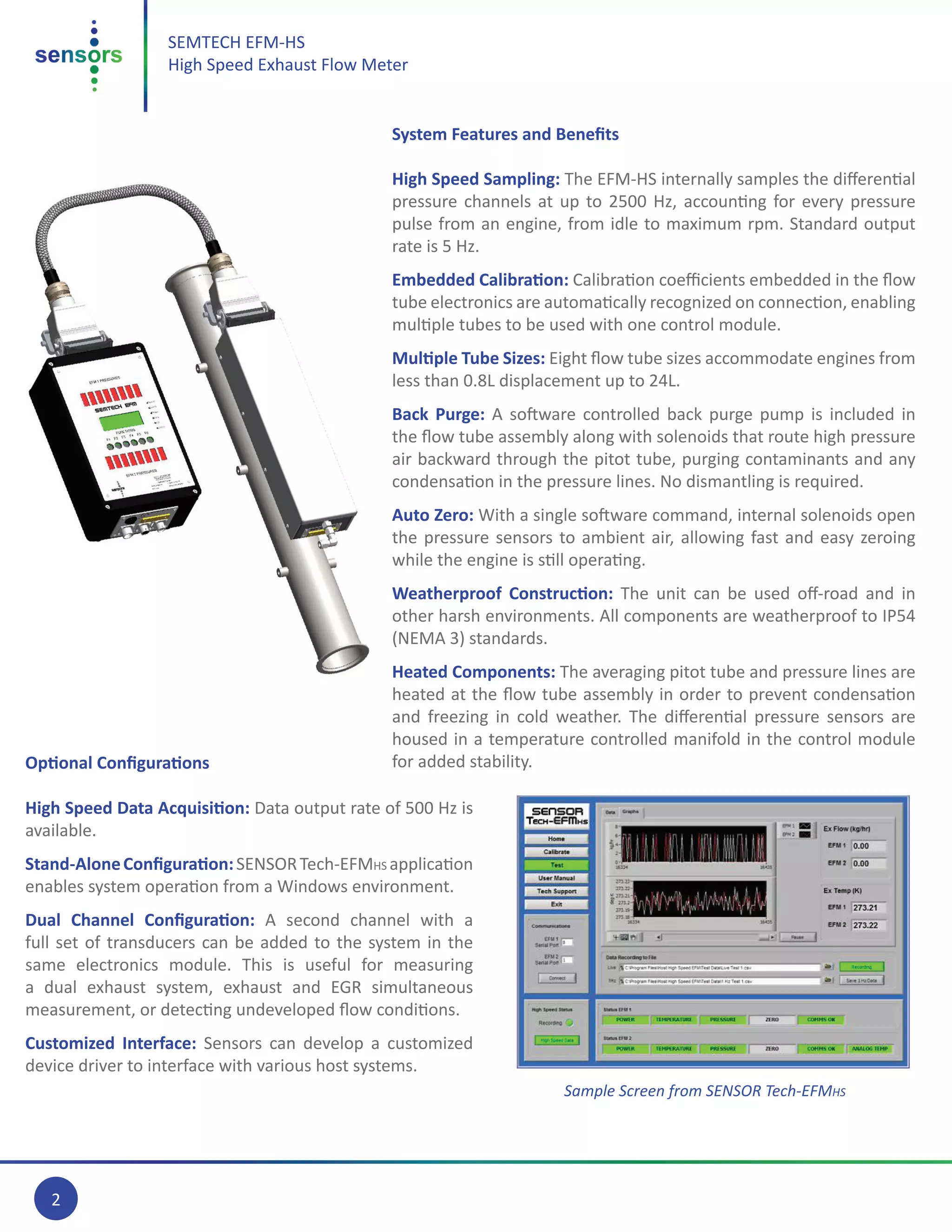 Semtech Efm Hs High Speed Flow Tube | PDF