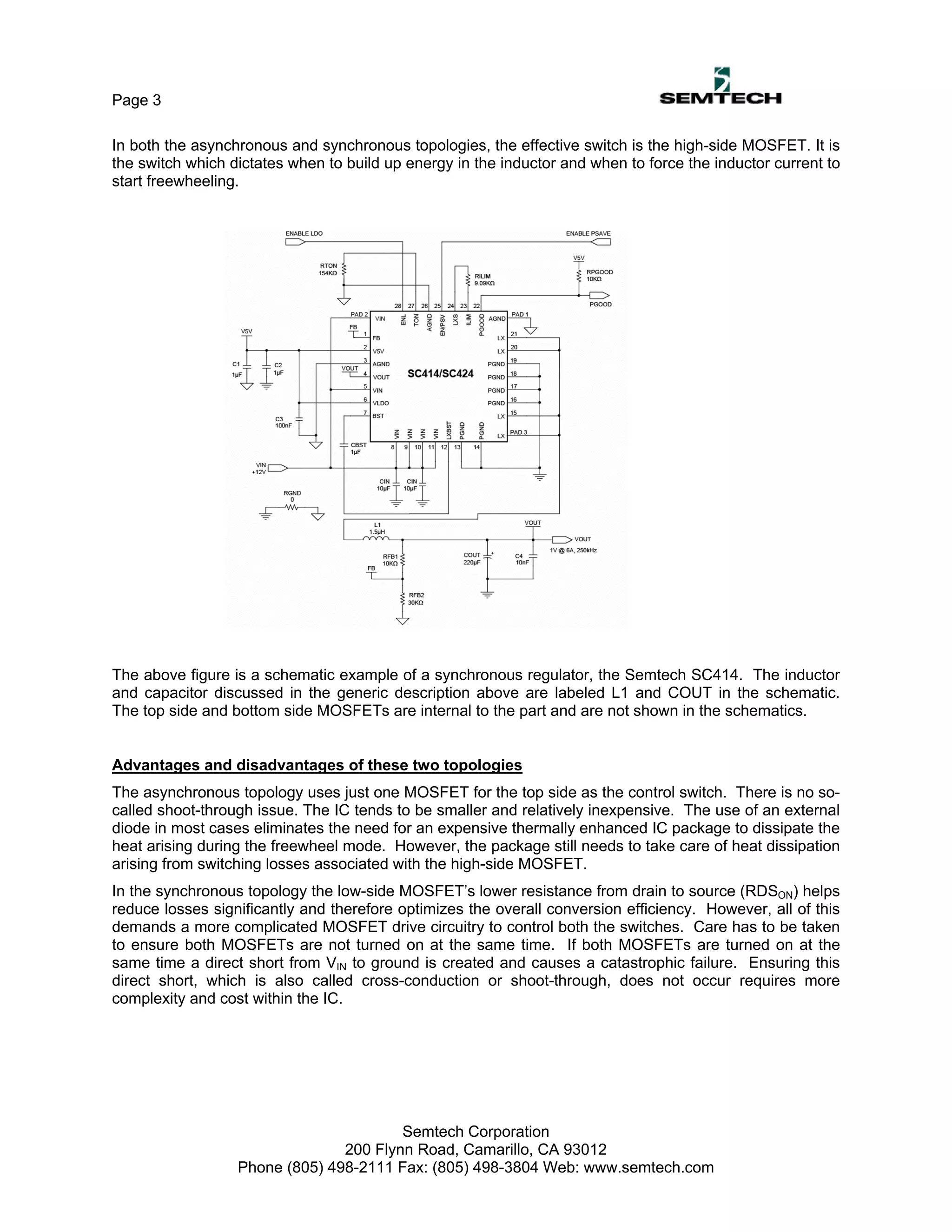 Semtech synchronous vs-asynchronous-buck-regulators | PDF