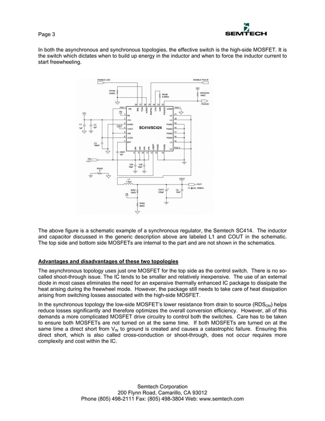 Semtech synchronous vs-asynchronous-buck-regulators | PDF