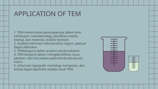 Scanning Electron Microscopy (SEM) & Transmission Electron Microscopy ...