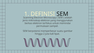 Scanning Electron Microscopy (SEM) & Transmission Electron Microscopy ...
