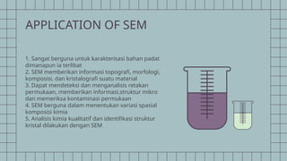 Scanning Electron Microscopy (SEM) & Transmission Electron Microscopy ...