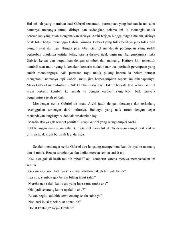 Semua akan indah pada waktunya | DOC