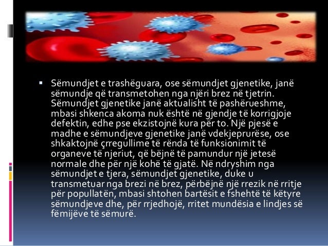 Semundjet e trashegueshme