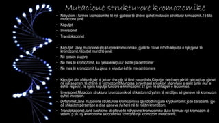 Semundjet gjenetike (mutacione gjenetike dhe kromozoike) | PDF