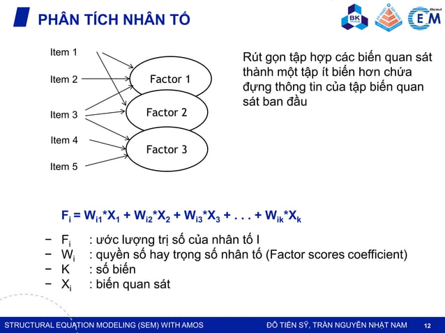 Structural Equation Modeling (SEM) with AMOS | PDF