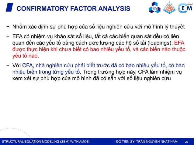 Structural Equation Modeling (SEM) with AMOS | PDF
