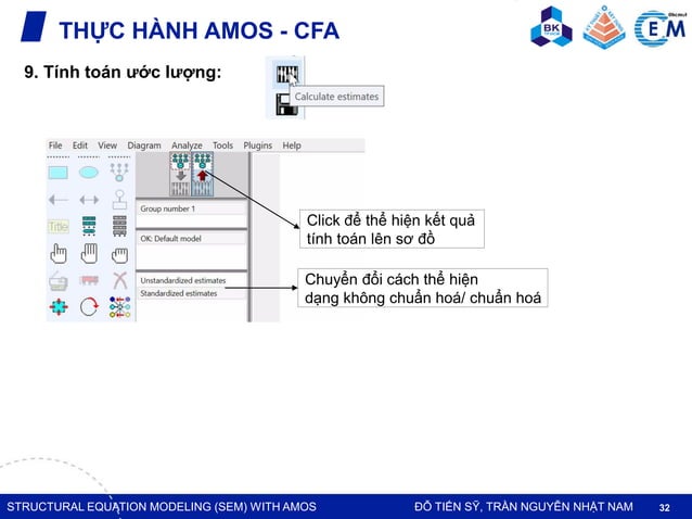 Structural Equation Modeling (SEM) with AMOS | PDF