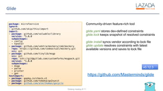 Semantic versioning and microservices in GO | PPT