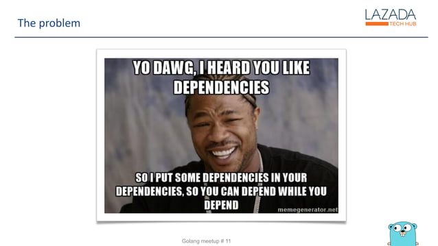 Semantic versioning and microservices in GO | PPT