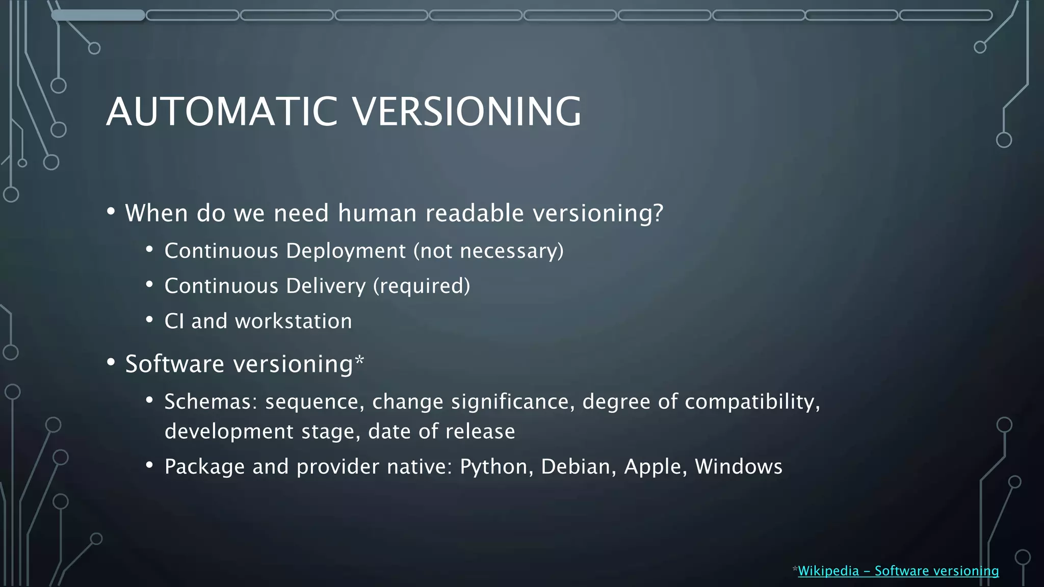 Semantic Versioning Implementation Variations Ppt 2077