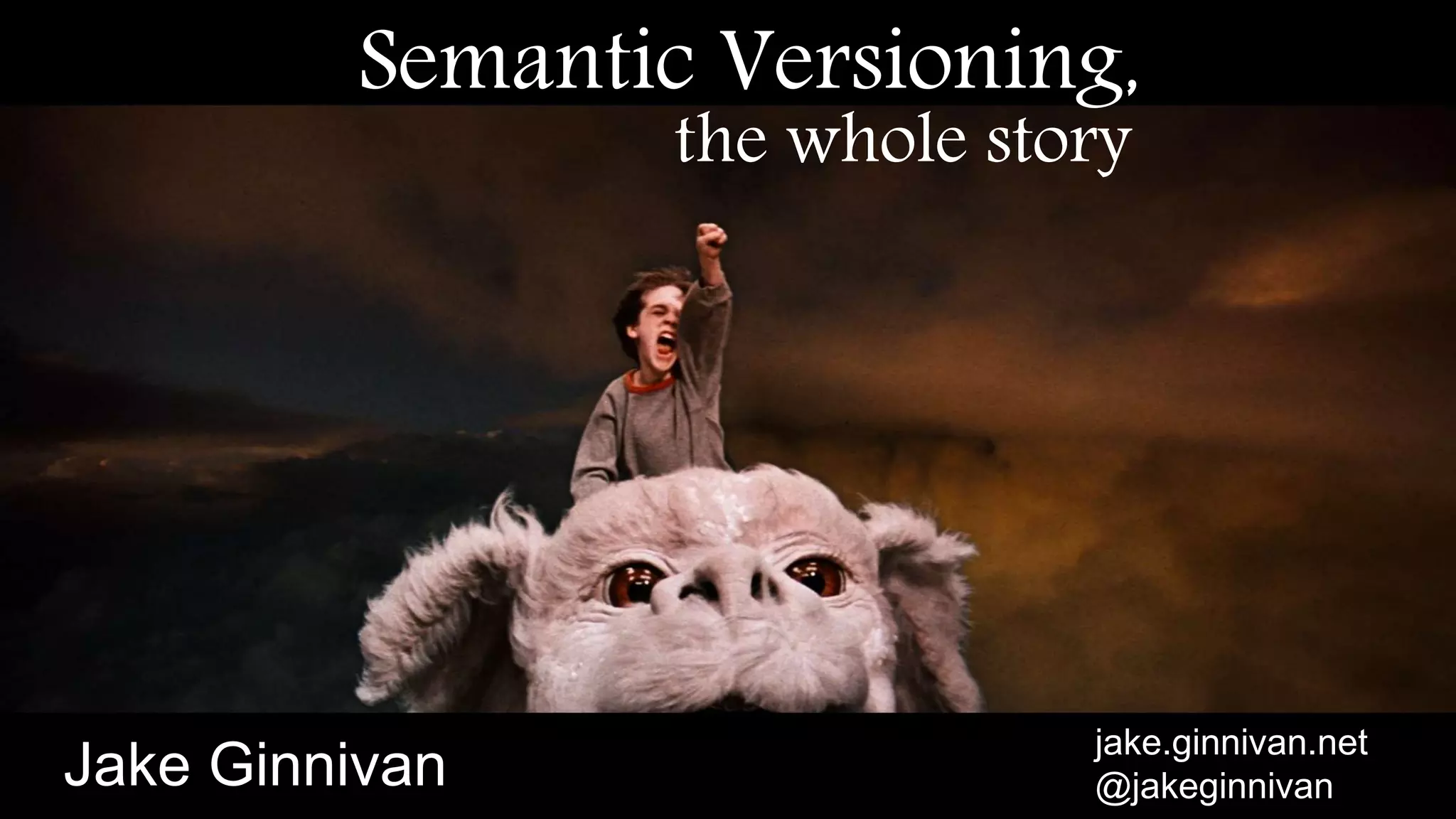 SemVer, the whole story | PPT